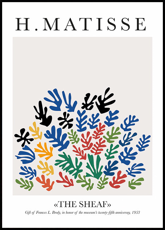 H. Matisse The Sheaf Poster | Posterbox